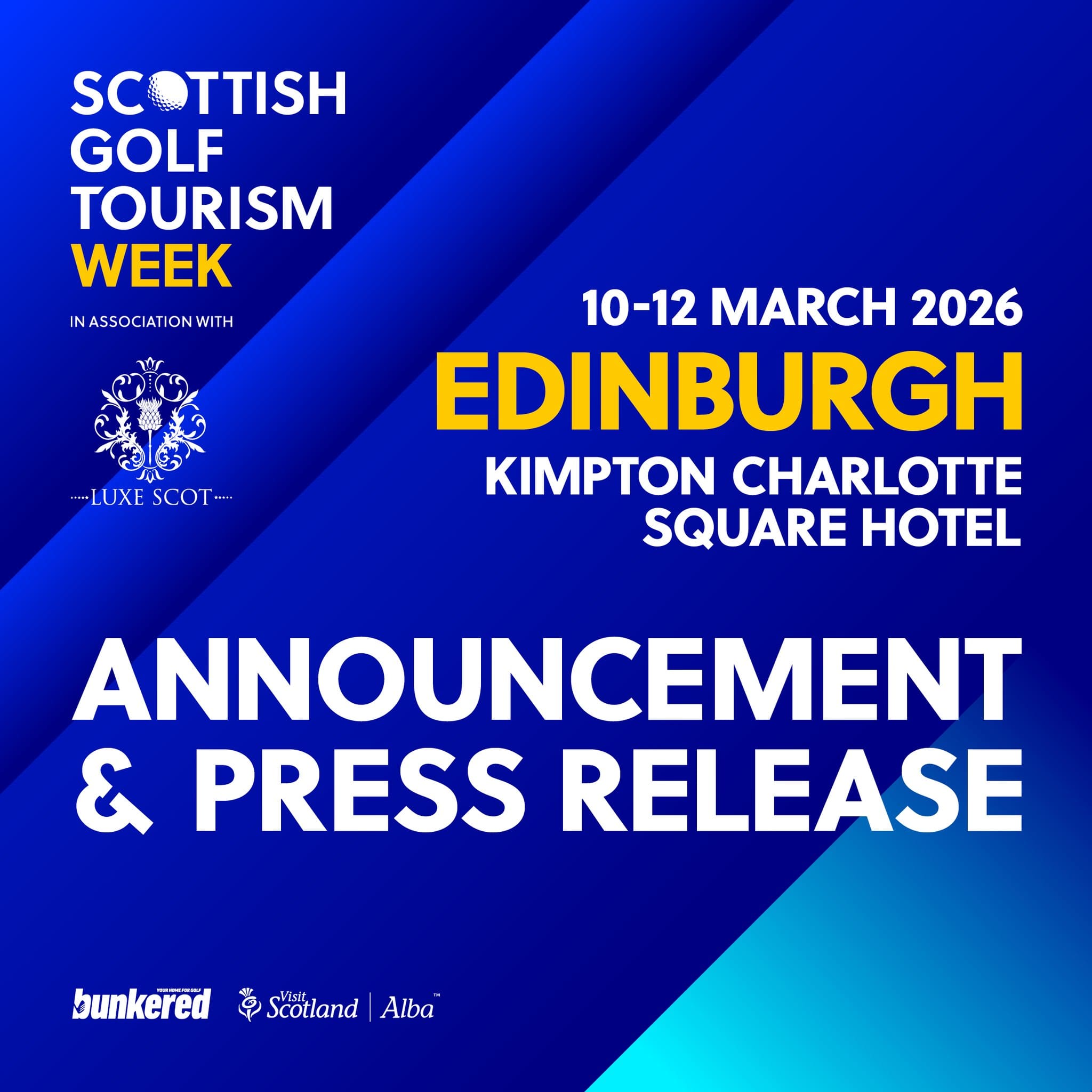 Scottish Golf Tourism Week 2026 set for Edinburgh stage - Welcome to ...